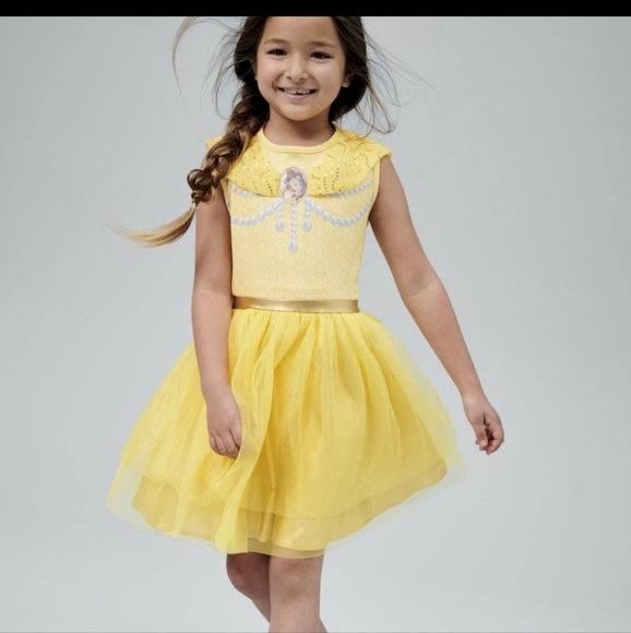 Disney | Dresses | Disney Princess Belle Exclusive Girls Cosplay Tutu ...